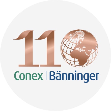 110 years Conex Banninger